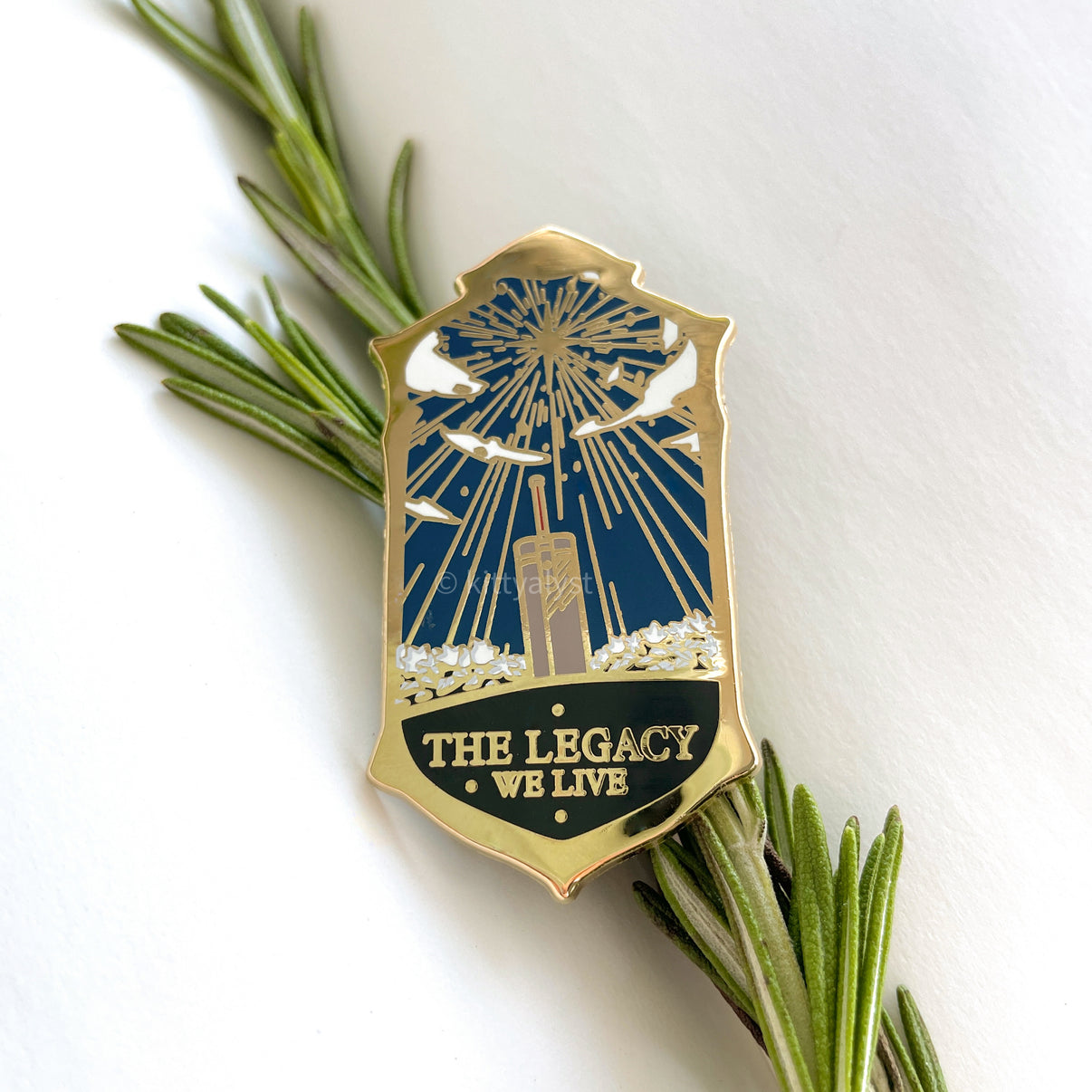 The Living Legacy [Enamel Pin] – kittyalyst